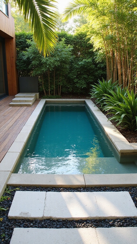14 Serene Sunken Plunge Pool Ideas for Tropical Vibes in Small Yards ...
